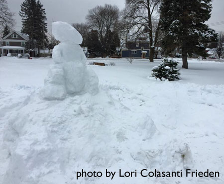 Snow Bob… the aftermath. – Bob the Squirrel