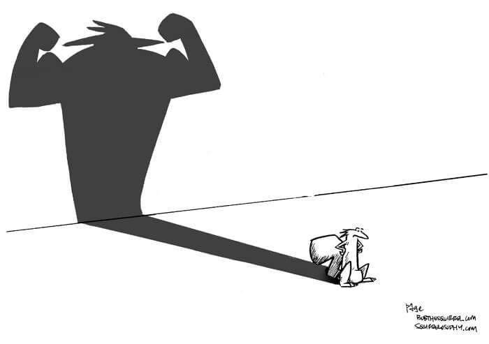 Bob’s shadow – Bob the Squirrel