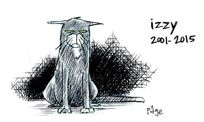 Izzy the Cat – 2001-2015 – Bob the Squirrel